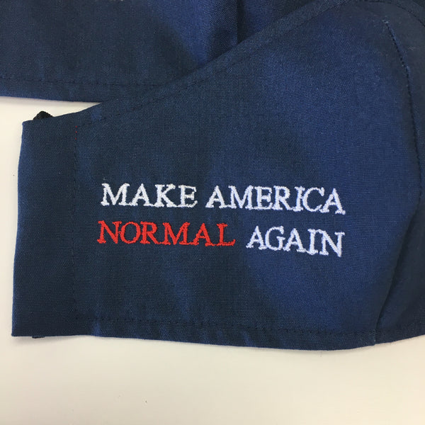 Make America Normal Again - Mask - Q. Contrary