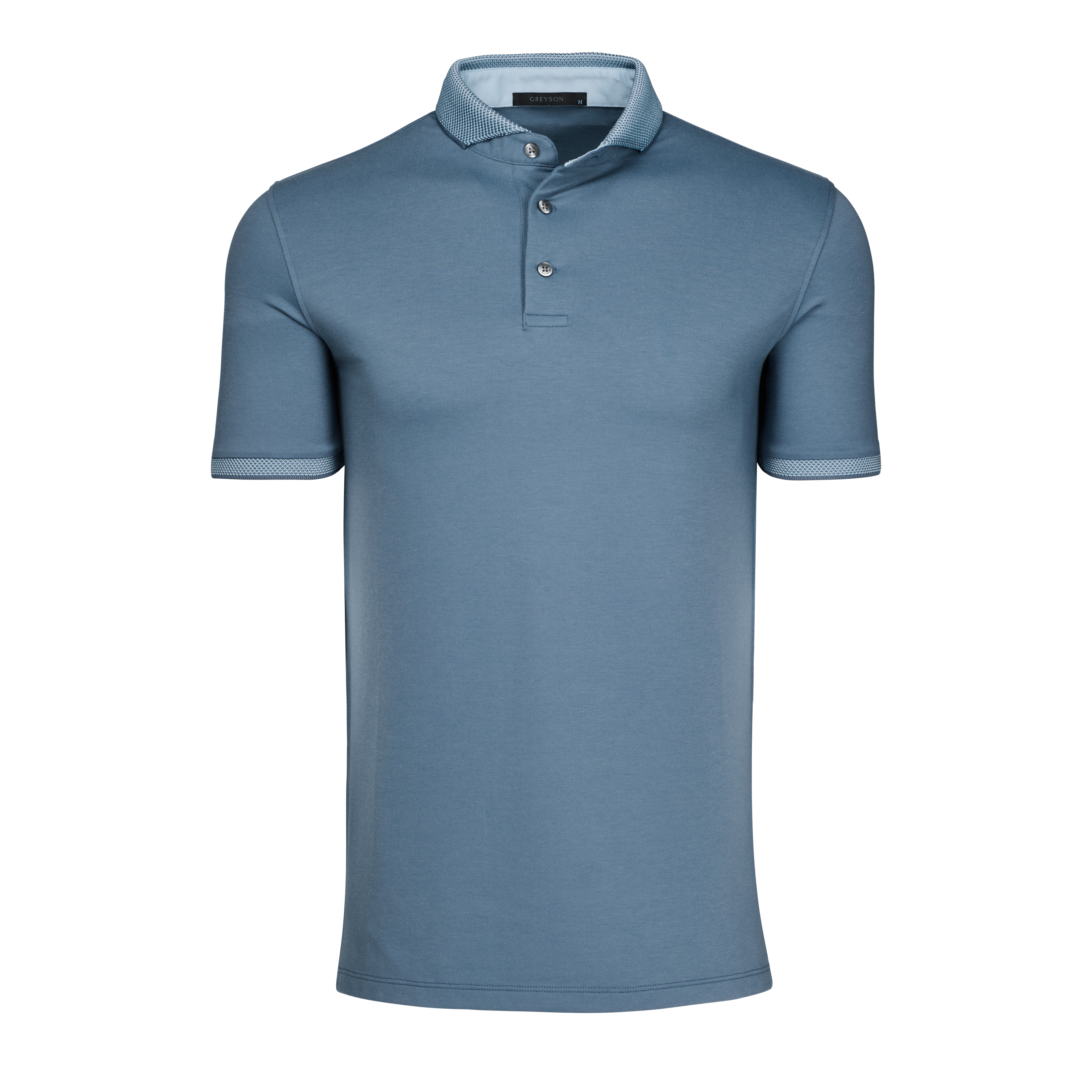 Cherokee Short Sleeve Polo - Vintage Indigo | Greyson Clothiers – Q ...